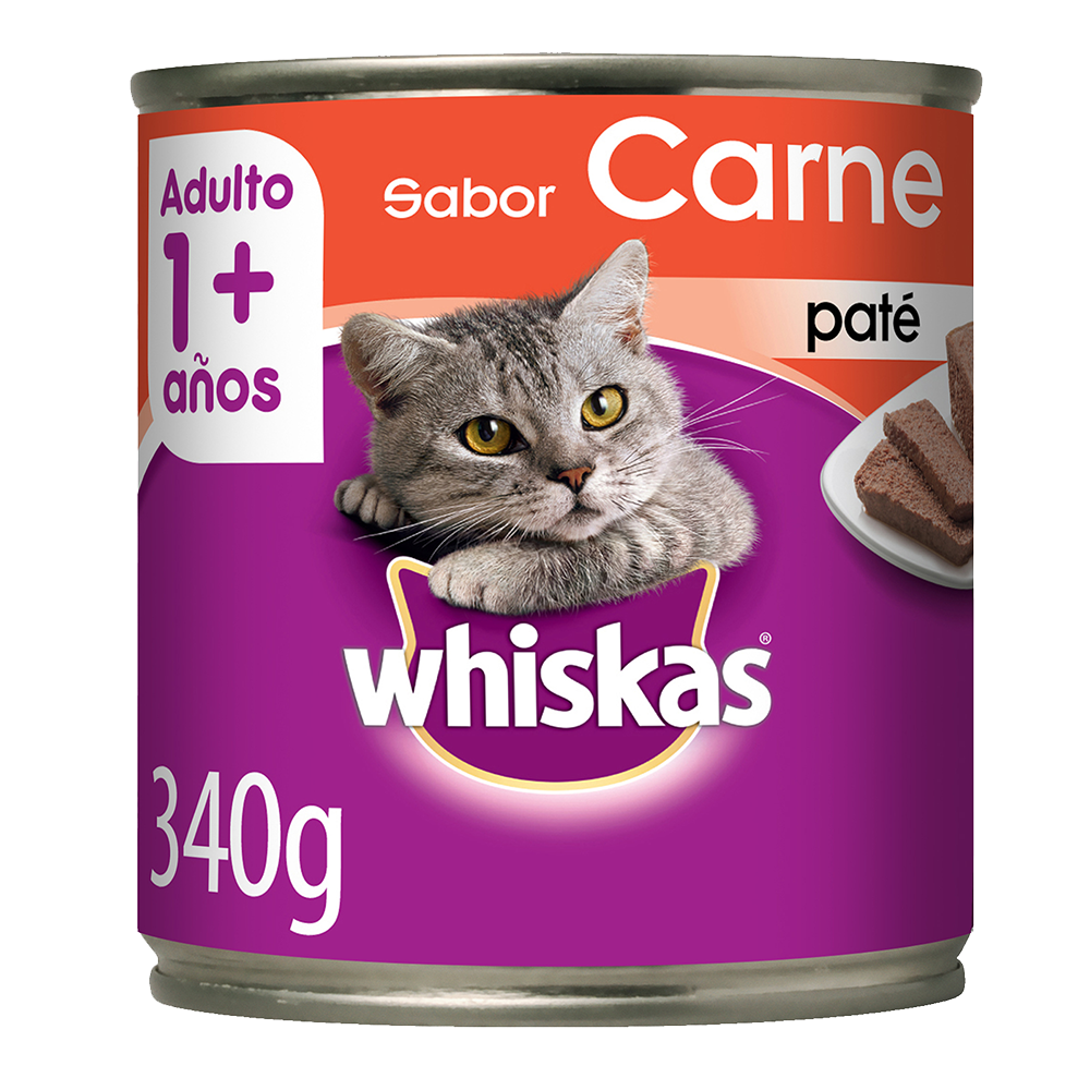 WHISKAS® lata para gatos carne en pate | WHISKAS® Chile