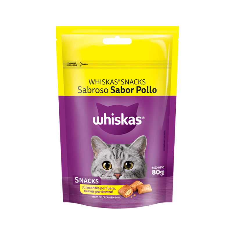Whiskas Snacks Sabroso Sabor Pollo - WHISKAS® Chile